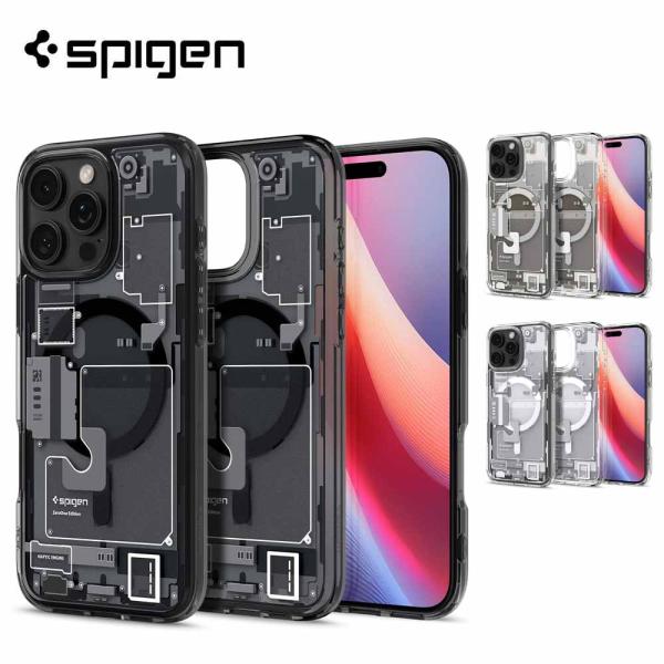 「Spigen」は米国に本拠を置く人気の携帯電話アクセサリーメーカーです。米軍MIL規格を取得したモデルを数多く取り扱っています。● 対応機種：iPhone17/17Pro/17ProMax/Air/16e/16/16Pro/16Plus/...