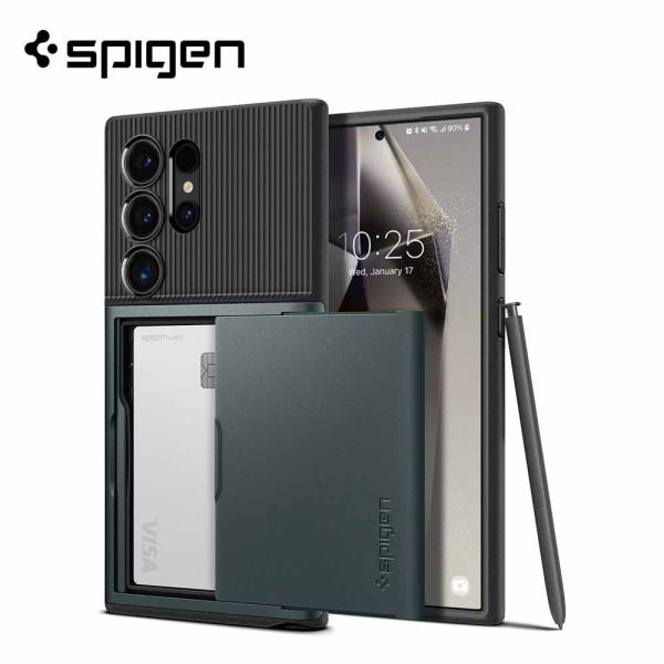 「Spigen」は米国に本拠を置く人気の携帯電話アクセサリーメーカーです。米軍MIL規格を取得したモデルを数多く取り扱っています。● 対応機種: Galaxy S25Ultra/S24Ultra●1〜3日で発送いたします。※ご購入前に必ず当...
