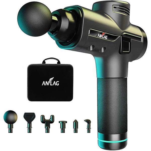 即納 マッサージガン 筋膜リリース 電動マッサージ器 30段階スピード マッスルガン 筋膜 マッサージ 疲労回復 血流促進 肩こり緩和 筋膜ケア