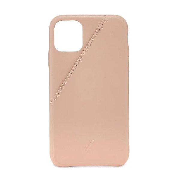 即納 Native Union ネイティブユニオン iPhone 11/11Pro/11ProMax ケース Clic Card/ヌード 本革 レザー スマホケース カバー 正規品