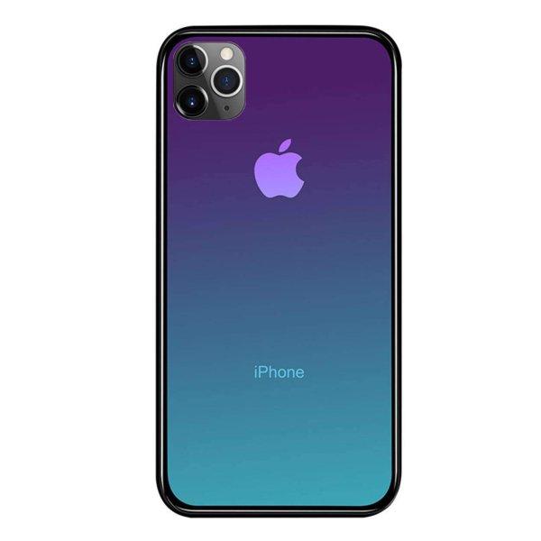 即納 iPhone 11/11Pro/11ProMax OXA ケース ガラスカバー/オーロラ 硬度9H Qi充電 ワイヤレス充電 アイフォン スマホケース 正規品