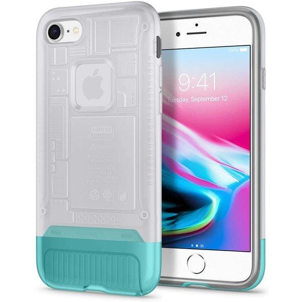 即納 Spigen シュピゲン iPhoneSE3/SE2/8/7/8plus/7Plus ケース iMac 20周年記念モデル iMac G3 スノー ミルスペック 米軍MIL規格取得 正規品