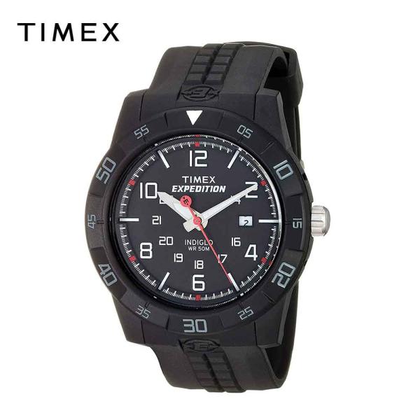 即納 TIMEX タイメックス メンズ 腕時計 EXPEDITION RUGGED FIELD ブラック T49831 海外モデル 当店1年保証