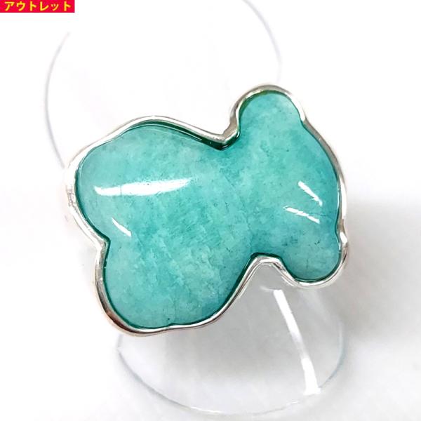 ※アウトレットの理由※新品・未使用品ですが、海外免税店の長期保管品（展示品）です。展示品の為 擦れ傷、シルバー特有のくすみ（変色）等がございます。●ブランド名●TOUS トウス●型番●615435531GEMSTONES リング●素材●SV...