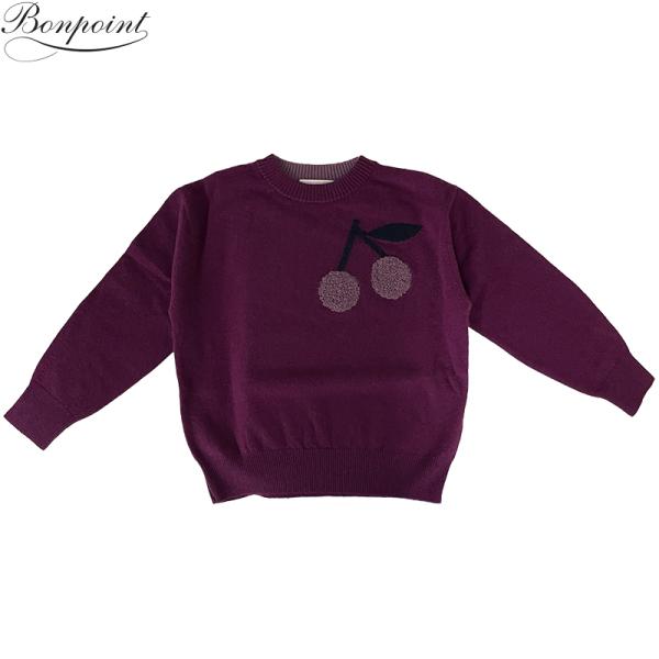 ●ブランド名●Bonpoint　ボンポワン●型番●W04GJUK00019/ガール 8Aカシミヤセーター●カラー●059A マアメジストパープル●素材●カシミヤ 100％●サイズ●ガール着丈‐身幅-袖丈8A（8歳・身長130cm）・・・45...