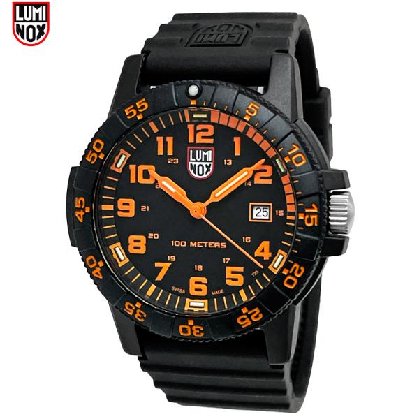 ●ブランド名●LUMINOX ルミノックス 腕時計●型番●XS.0329LEATHERBACK SEA TURTLE GIANT 0320 SERIES●カラー●ブラック×オレンジ文字盤インナーリング：オレンジブラックラバーベルト●素材●カ...