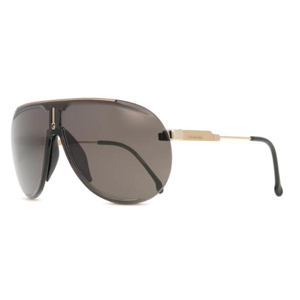 フレームの詳細ブランド:Carreraメーカー:Safilo S.p.A.UPC:716736793924性別:ユニセックス発売年:2023フレームカラー:Matte Black Metallic Gold Accentsフレーム形状:シン...