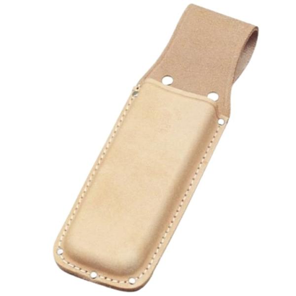 折鋸ケースゴムボーイ210mm用・台曲型押牛ヌメ皮材質：牛ヌメ皮仕様サイズ：H270・W80mmベルト対応幅：60mm