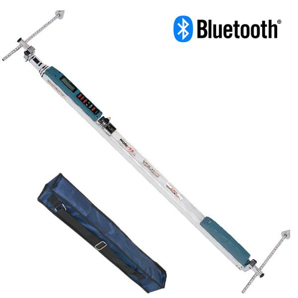 ・Bluetooth通信によるデータ化やパソコンモニター上の測定値表示も可能・事故車両のフレーム修正などに使用する寸法確認用に・デジタル表示5段式伸縮トラッキングゲージ・ホイルベースも一人で測長作業が可能・デジタル表示で、誤読を防止・切替ス...