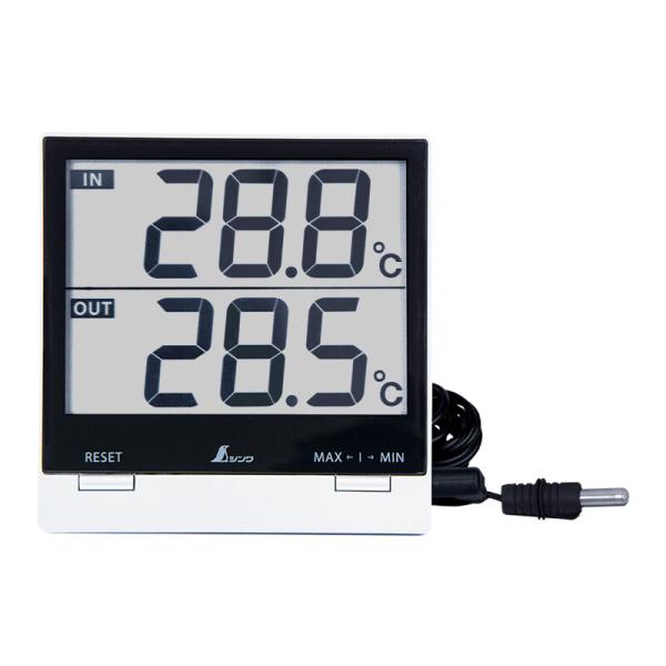 ●精度 0〜40℃まで±1℃、それ以外±2℃●測定範囲 内部センサー：-5〜50℃、外部センサー：-50〜70℃●最小表示 0.1℃●測定間隔 10秒●電源 単4アルカリ乾電池 1本●防水構造 温度センサー部：IPX7●材質 本体：ABS樹...