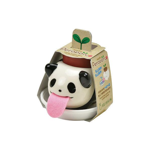 ペロペロとお水を飲んでいる姿が愛らしい栽培キットです。飲んだお水が背中のポットへ行き渡り植物がスクスクと育ちます。付属の水飲みトレイに水がなくなったら、忘れずお水をあげて「ペロポン」と植物を育ててね。サイズ : 約 W70 x H105 x...