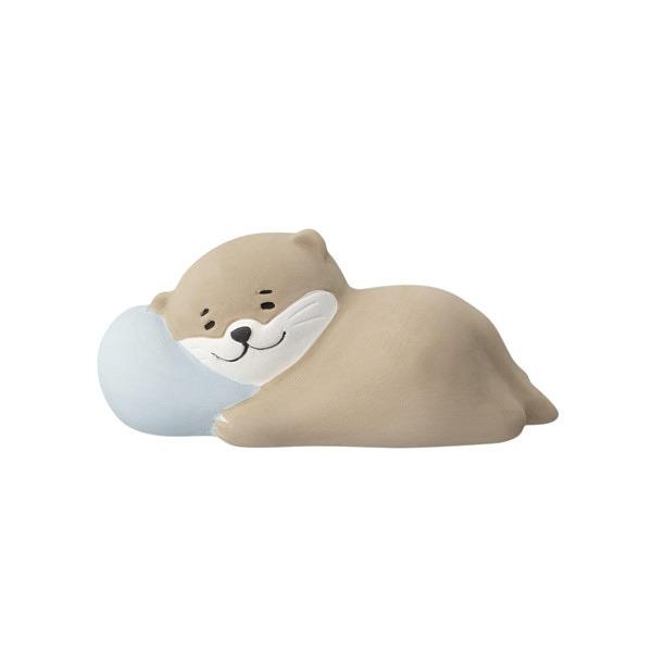 すやすや寝ているアニマルたち。クッションにアロマを垂らすとよだれに見える、クスッと笑えてなんだか癒されるアロママスコットです。クッションにたらすとよだれみたい！クッション（素焼き部分）にお好みをアロマを垂らしてご使用ください。サイズ : 約...