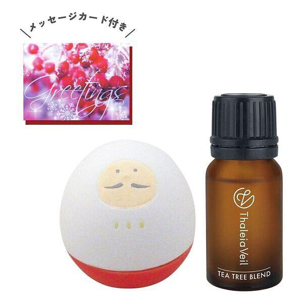 メッセージカードと一緒に贈る、ころんと丸いおきあがりこぼしのアロママスコットとエッセンシャルオイルのギフトセットです。物だけでは伝わらない伝えきれない気持ちや言葉はメッセージカードによせて。心に残る名言を一緒に贈れば、ギフトがワンランクアッ...