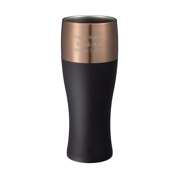 ビールの美味しい条件「泡」と「香り」をしっかり堪能できるシェイプライン。美味しくビールが注げるこだわりのタンブラーです。ステンレス製の真空2層断熱構造で、飲み頃温度を長時間キープします。側面メタル部分にご希望のメッセージが入ります。サイズ ...