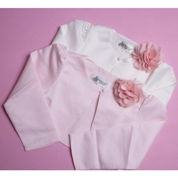 送料無料 キッズ ボレロ ピンク　白色　ボレロ ドレス 子供ドレス・子ども ドレス フォーマルドレス 結婚式 七五三 発表会 披露宴 コンサート 演奏会 パーティ 誕生会 返品と交換不可 訳あり ※カラー:白、ピンク<br>サイ...
