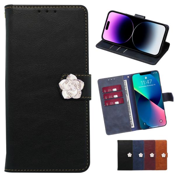 ●docomo arrows fit F-01H / 楽天モバイル arrows RM02 / UQ mobile arrows M02 simフリー 花柄 手帳型ケースfー02h スマホカバー アローズf02h f-01h ケース f02...