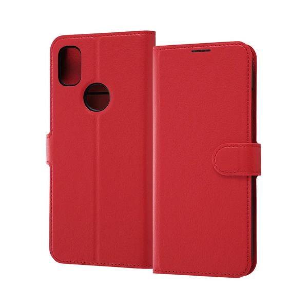 便利な機能を豊富に揃えた、手帳型ケースの決定版。カードポケット・大きめ収納ポケット付き。マグネット式なのでケースの開閉が簡単に行える。動画視聴などに便利なスタンド機能付き。端末のストラップホール使用可能。