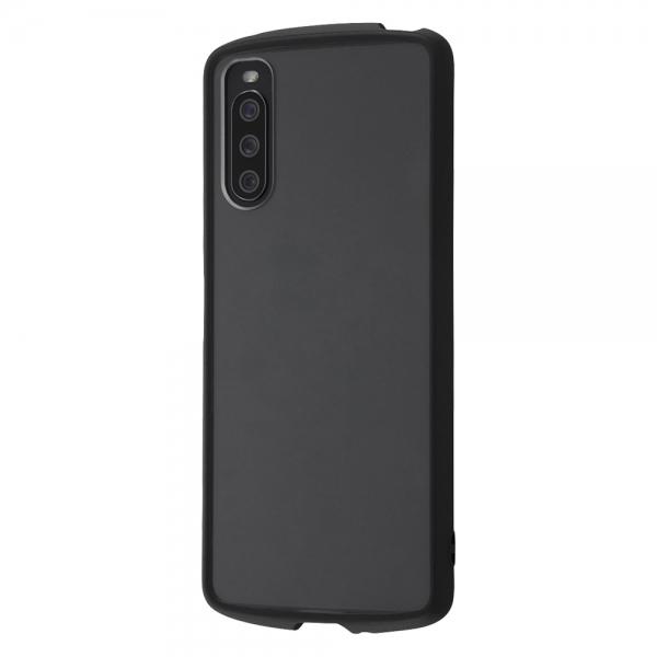 Xperia 10 III SO-52B SOG04 Xperia 10 III Lite XQ-BT44 ケース ハードケース 耐衝撃 ハイブリッド Puffull クリア ブラック カバー ソニー エクスペリア テン マークスリー スマ...