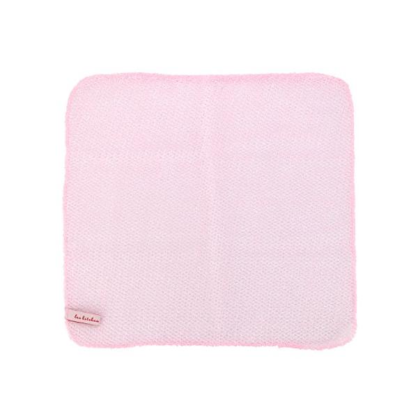 ピンク/30×30cm/KK-294・パッケージ個数:1・サイズ:30×30cm・手になじむふきんタイプの食器洗い。・広げて使うと、大きなお皿も包み込むように素早く簡単に洗える。・たたんで使うと、スポンジのように力を入れてこすり洗いができる...