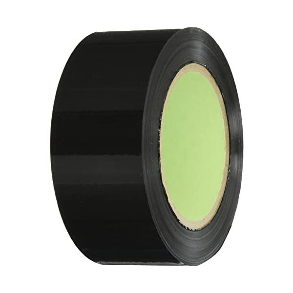 μ20黒/50mm×300m/TSF2050BK・Color:黒Size:50mm×300mStyle:μ20PatternName:単品・パッケージ個数:1・色:黒・厚み(μ):20・幅(mm):50・長さ(m):300・引張破断強度(d...