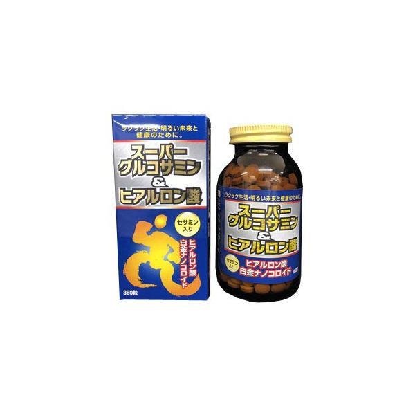 パッケージ個数:2・グルコサミン＋コンドロイチン＋ヒアルロン酸＋白金ナノコロイド・1日（18粒）あたり　グルコサミン：1600mg　/　コンドロイチン：1280mg　/　ヒアルロン酸：45mg　/　コラーゲン：300mg　/　白金ナノコロイ...