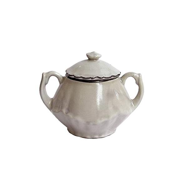洋食器ホワイト/約90ml/0259-010・パッケージ個数:1・サイズ：7×5cm・素材：磁器・特長：職人さんのハンドメイド(そのため、色の濃淡に個体差がございます。）・特長：アンティークのような風合い・電子レンジ：OK