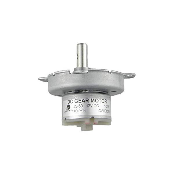 40rpm/円軸/JS-50・Size:円軸Color:40rpm・パッケージ個数:1・説明：JS-50 DCギヤードモーターは外側に鉄の殻、内側にプラスチックのギヤがあります。プラスチックギアは高品質なPOM材料から射出成形され、耐摩耗性...