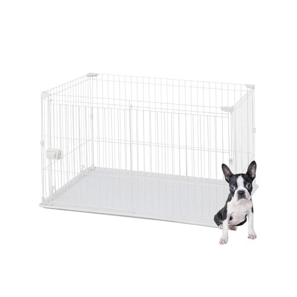 中型小型ホワイト/113L x 79W x 66H cm/STS-1200T・Color:ホワイトPatternName:中型犬用・パッケージ個数:1・本体サイズ(幅X奥行X高さ):113×79×65.5cm・本体重量:8.78kg・インテ...
