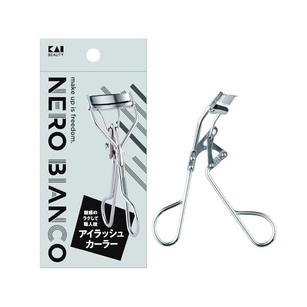 アイラッシュカーラーシルバー/-/KQ3502・Style:アイラッシュカーラー・独自形状で根元から強力カール。 先端カーブがまぶたにフィットし、根元もしっかりカールする、アイラッシュカーラーです。・力を効率よく伝える独自機構になっています...