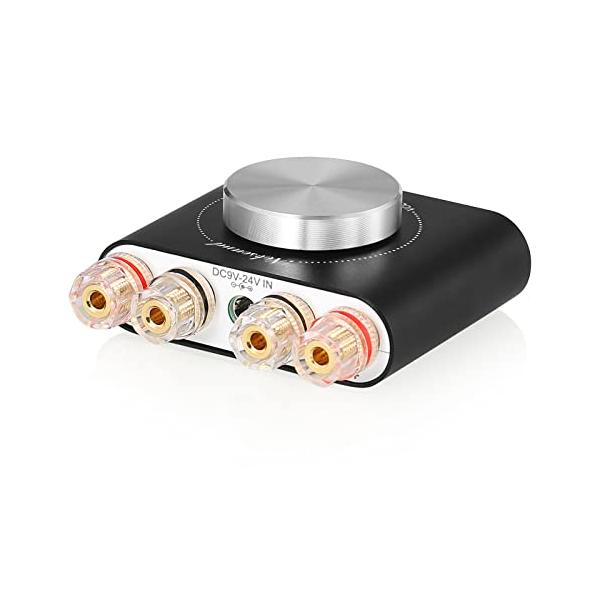 電源アダプター付属ブラック/-/-・Style:電源アダプター付属・〈TPA3221クラスDチップの高効率駆動〉 テキサス・インスツルメンツ社製TPA3221アンプチップが0.001%未満の低歪率を実現。スイッチング周波数1.2MHzの高速...