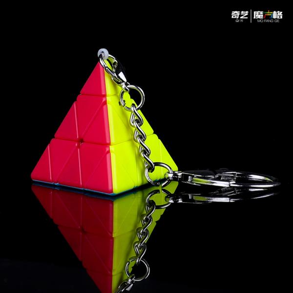 QiYiのキーホルダー型Pyraminx