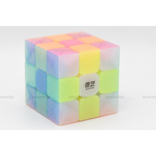 QiYiの3x3x3キューブ透明素材のJellyシリーズ