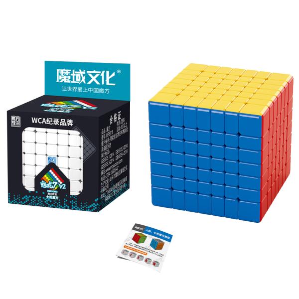 MoYu 魔方教室の7x7x7キューブ素体: ステッカーレス