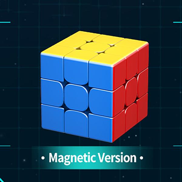 3x3x3単発世界記録保持者のYuSheng Du監修の競技向けキューブピース間磁石のMagnetic版サイズ: 約55x55x55mm重量: 約76g