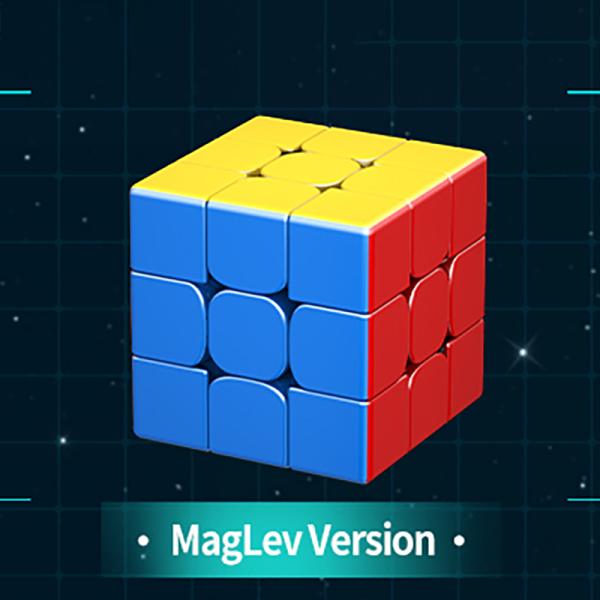 3x3x3単発世界記録保持者のYuSheng Du監修の競技向けキューブピース間磁石とセンター内部バネの代わりに磁石の反発力を使用したMagLev搭載のMagLev版サイズ: 約55x55x55mm重量: 約80g