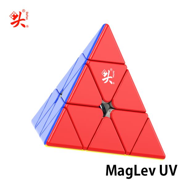 DaYanの磁石内臓ピラミンクスCore-Magnet搭載バネの代わりに磁石の反発力を利用したMagLev搭載重量: 約67g