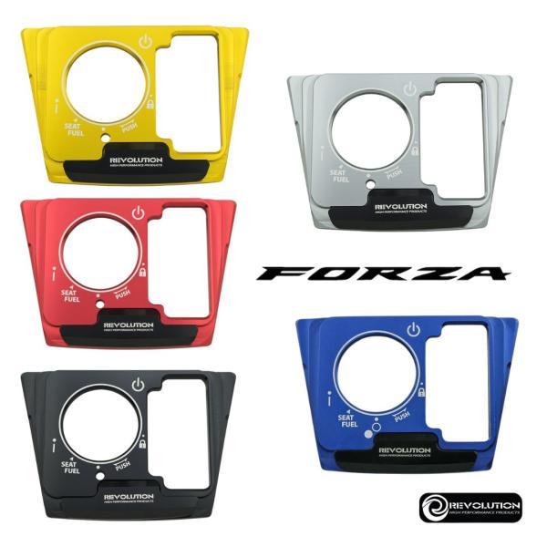 REVOLUTION ホンダ フォルツァ  キー パネルカバー Switch Key Cap CNC (2 parts) for HONDA FORZA MF13 MF15 MF17FORZA カスタムパーツ商品説明      REVOLU...