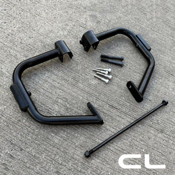 Diabolus by K-SPEED Crash Bars (Special model with POM Rod (V.2) for Honda CL250純正のフレームを利用して装着するタイプのエンジンガードです。表面には剥がれにくい...