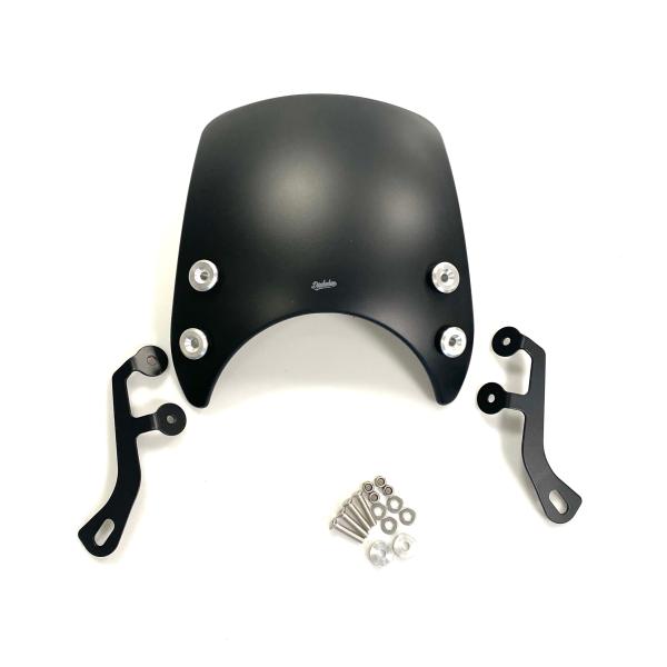 ホンダ ハンターカブ CT125用スモーク ウインドシールド CT84 / Windshield V2 for CT125 Diabolus by K-SPEED（旧Diablo Custom Works）JA55 JA65CT125 カス...