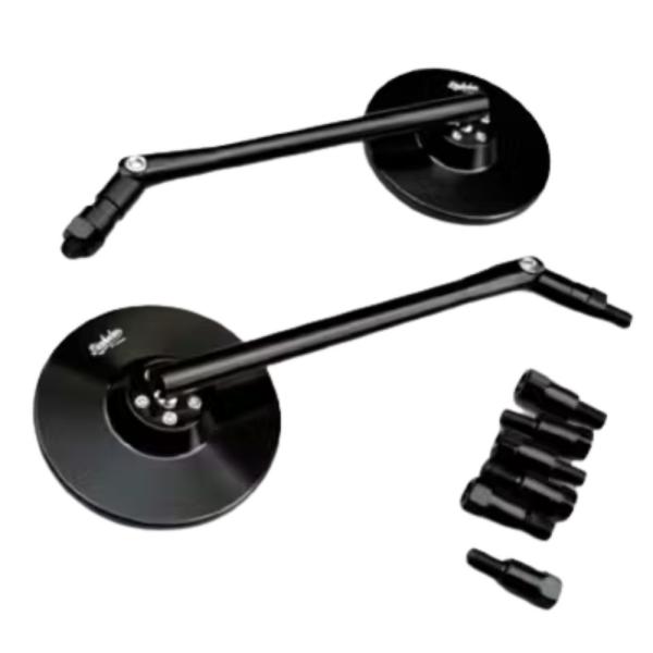ホンダ GB350/GB350S/GB350C共通アルミ製ミラーです。純正ミラーから交換することで、ハンドル周りをよりカスタム感のある見た目に仕上げることができます。アルミ素材を使用した高級感のあるデザインです。