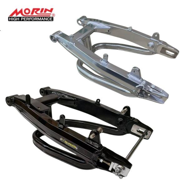 MORIN RACING Hi-Tech Aluminum Swing Arm For HONDA Monkey125 [2インチロング]タイのバイクパーツメーカー『MORIN RACING』のホンダ 5速モンキー用高剛性アルミ製スイングア...