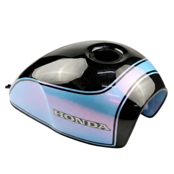BLACKWING(旧MAXNUS） ホンダ CL250 / CL500用 タンクカバー パールブルー×ブラック V22 カスタムパーツ 2023-2025
