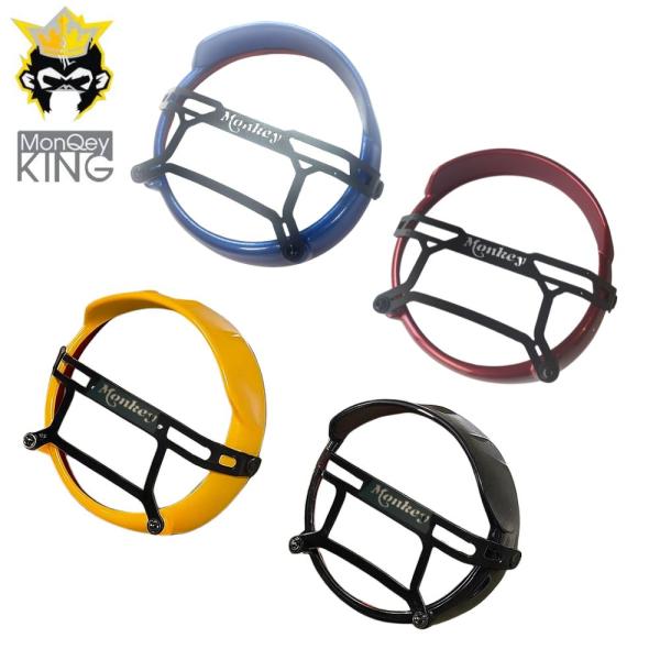 MonQeyKing Head Light Guard Cover V3 For Honda Monkey125タイのカスタムブランド『MonQeyking』のホンダ モンキー125用V3 ヘッドライトガードです。取り付け方:１ ヘッドライ...