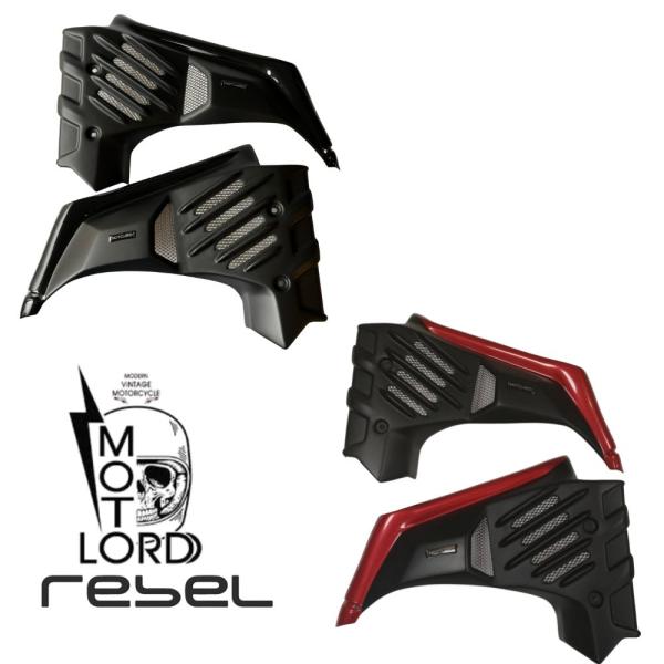MotolordD Side Covers Cowls V.3 for Honda Rebel 250 500MotolordD のホンダ レブル250/500 サイドカバー カウルです。洗練されたデザインで個性的な外観を演出します。注意し...
