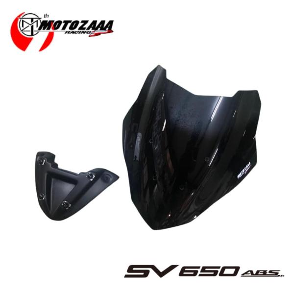 MOTOZAAA製 ウインドスクリーン V1● スポーティで力強いフロントマスクを演出● カーボン調＋スモークブラック仕上げ● 風圧を軽減し、ロングツーリング時の快適性UP● 専用設計でフィット感抜群、ボルトオン装着OK● 高品質ABS樹脂...