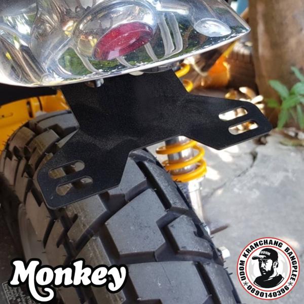 ・商品説明知る人ぞ知るタイのカスタムバイクビルダー『UDOM KARNCHANG』のホンダ モンキー125用のショートフェンダーキットです。リアをすっきりさせたい方、ロングスイングアームに変更したりローダウンすることでリアタイヤがナンバープ...