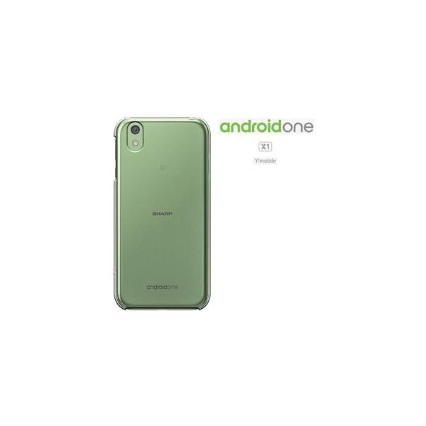 Ymobile Android one X1 アンドロイドワン X1 ケース Android one X1 ハードケース スマホケース 無地 透明 クリアケース