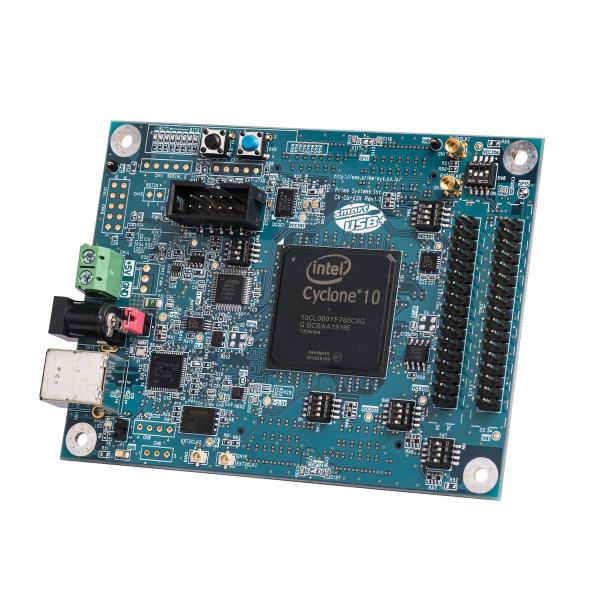 Smart-USB Plus製品ファミリで最大規模のFPGAを搭載した製品です。8Mbit非同期SRAM（16bit幅）、256KbitFRAM（SPI)とUSB2.0を利用して、計測・制御システムを開発できます。1台のボードで　4系統のI...