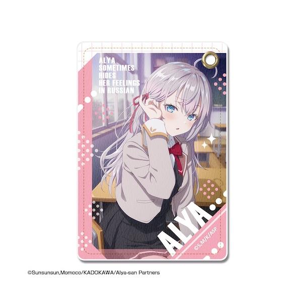 【発売日：2025年07月31日】(c)Sunsunsun,Momoco/KADOKAWA/Alya-san Partners「時々ボソッとロシア語でデレる隣のアーリャさん」からレザーパスケースが発売決定！通勤、通学に毎日使えて実用的♪便利...
