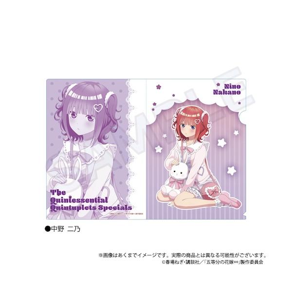 【発売日：2024年02月29日】TVスペシャルアニメ『五等分の花嫁∽』より、新規描き下ろしイラストを使用した新規グッズが登場です！サイズ：A4（約H297×W210mm）素材：PP(C)春場ねぎ・講談社／「五等分の花嫁∽」製作委員会